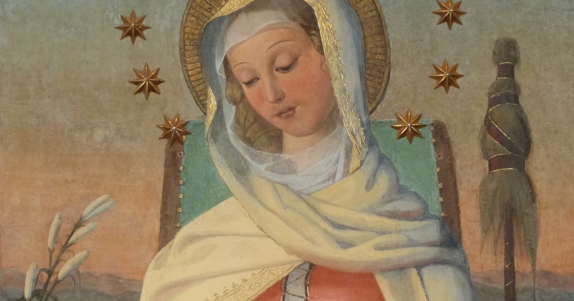 Miraculous fresco Mater Admirabilis, Mother Most Admirable: Housed in ...