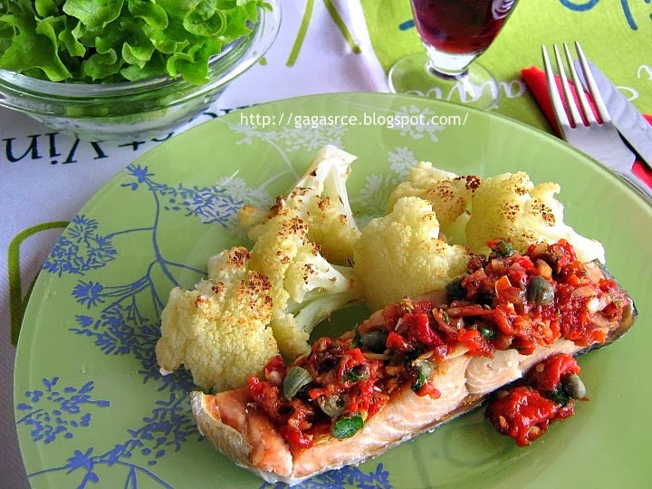 Gaga u kujni: Losos sa vatrenim umakom