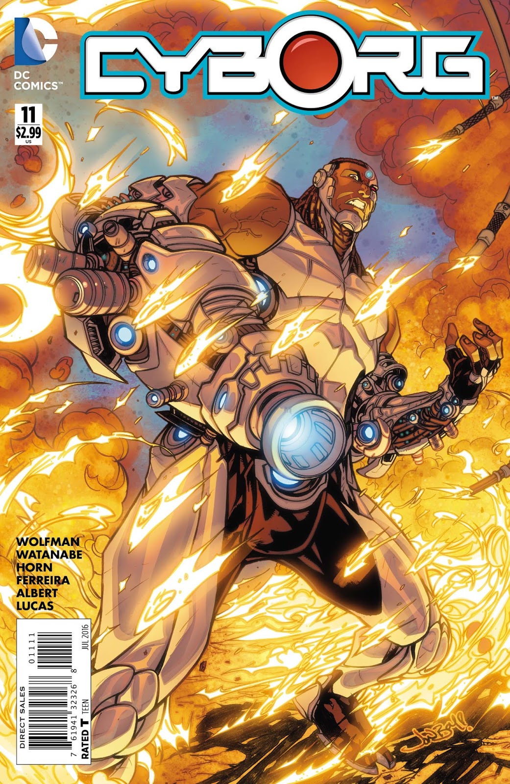 Weird Science DC Comics: PREVIEW: Cyborg #11