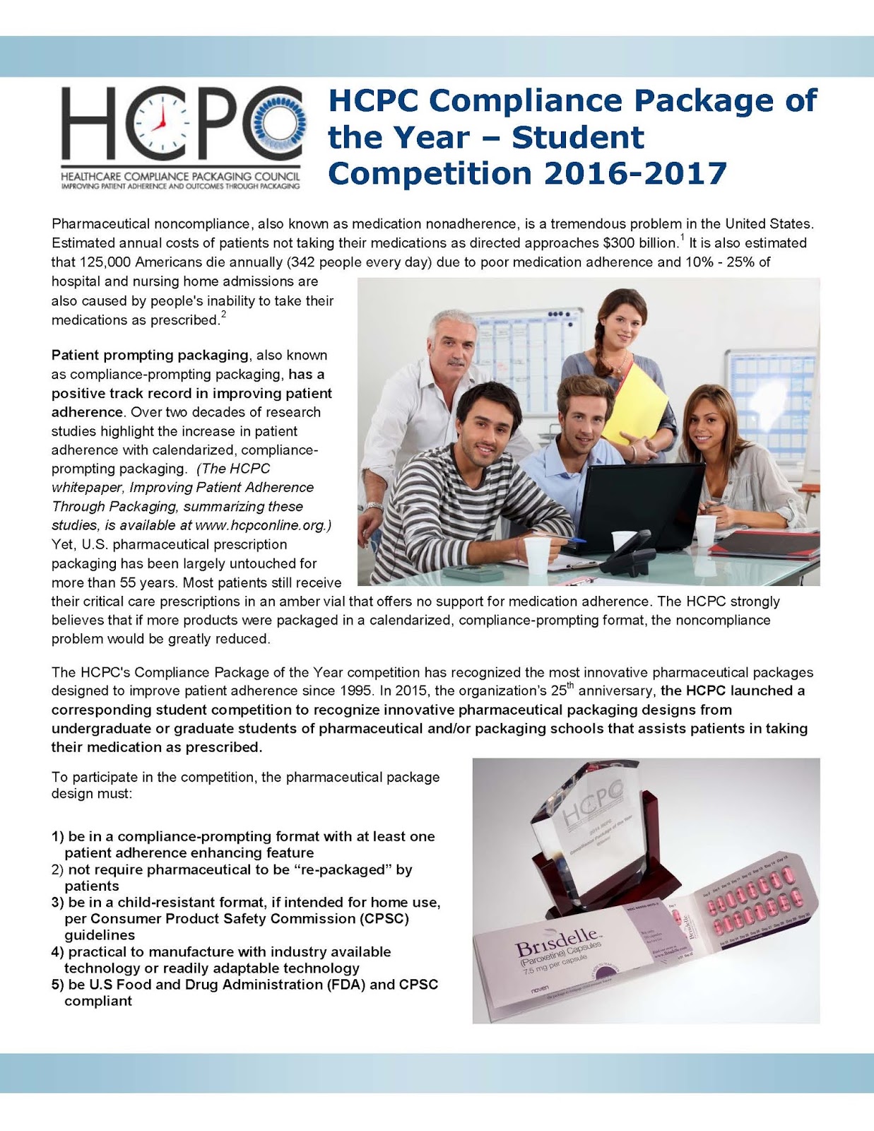ABE Undergraduate News and Notes: HCPC opens its Compliance Package of ...