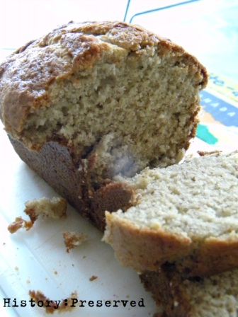 Ration Recipe: Banana Tea Bread