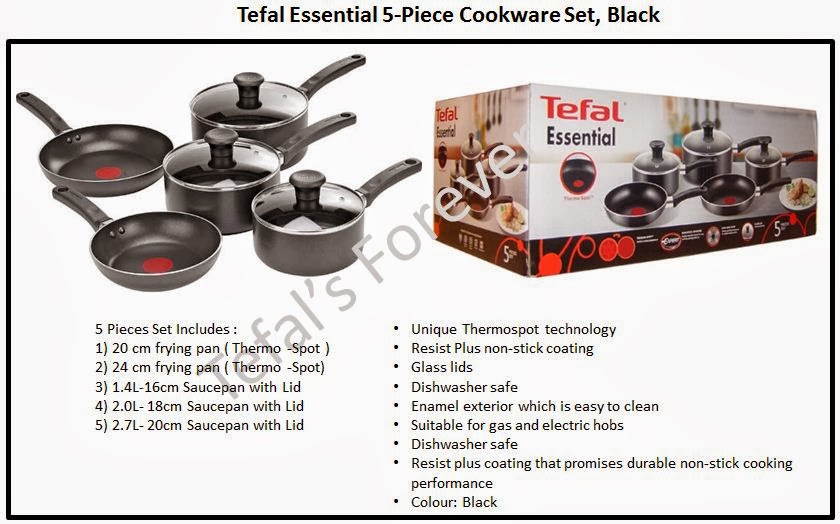 Tefal's Forever (Malaysia): TEFAL COOKWARE SET