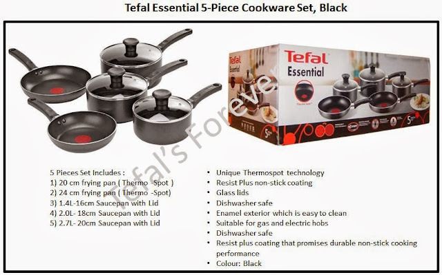 Tefal's Forever (Malaysia): TEFAL COOKWARE SET