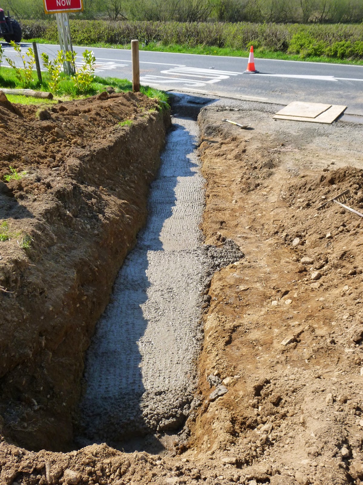 Our New Life in the Country: The Road Splay