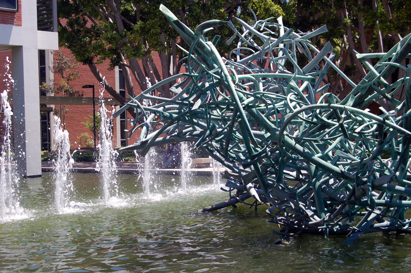 Artists at the Beach: A Sculpted Campus