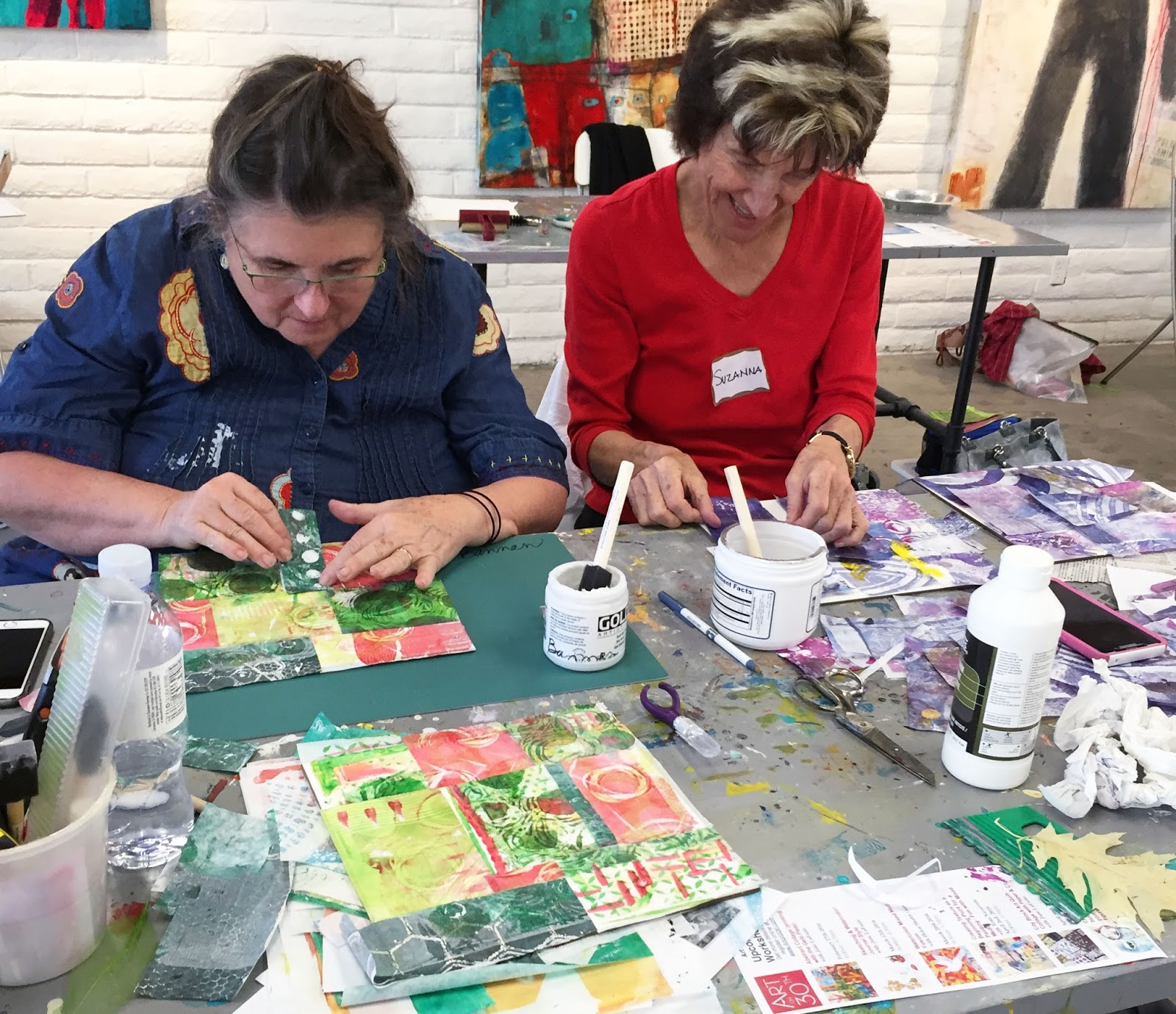 JaneVille: Abstract Collage ~ some gorgeous student work from a recent ...