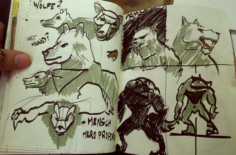 MASSIVE VOODOO: Tutorial: Sculpting a Werewolf - part A