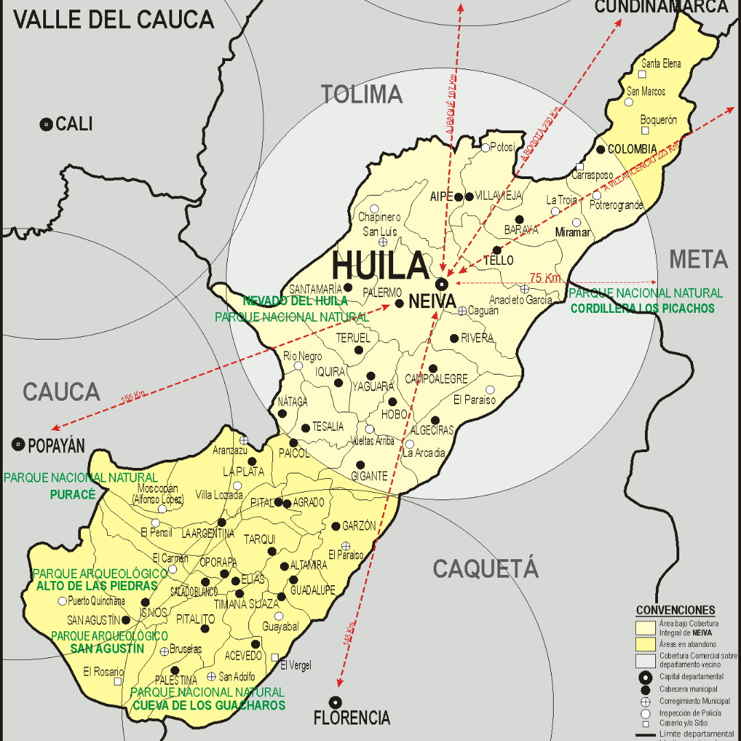 Literatura y mapas de Tolima
