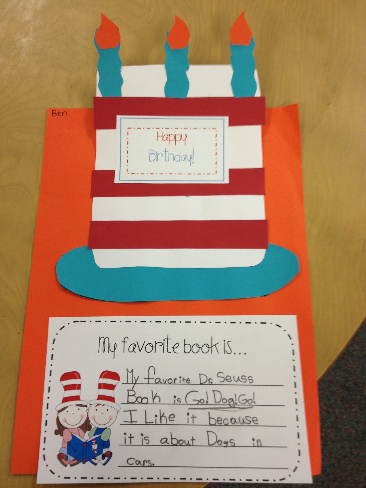 Berry Blast...........: Dr. Seuss Writing!