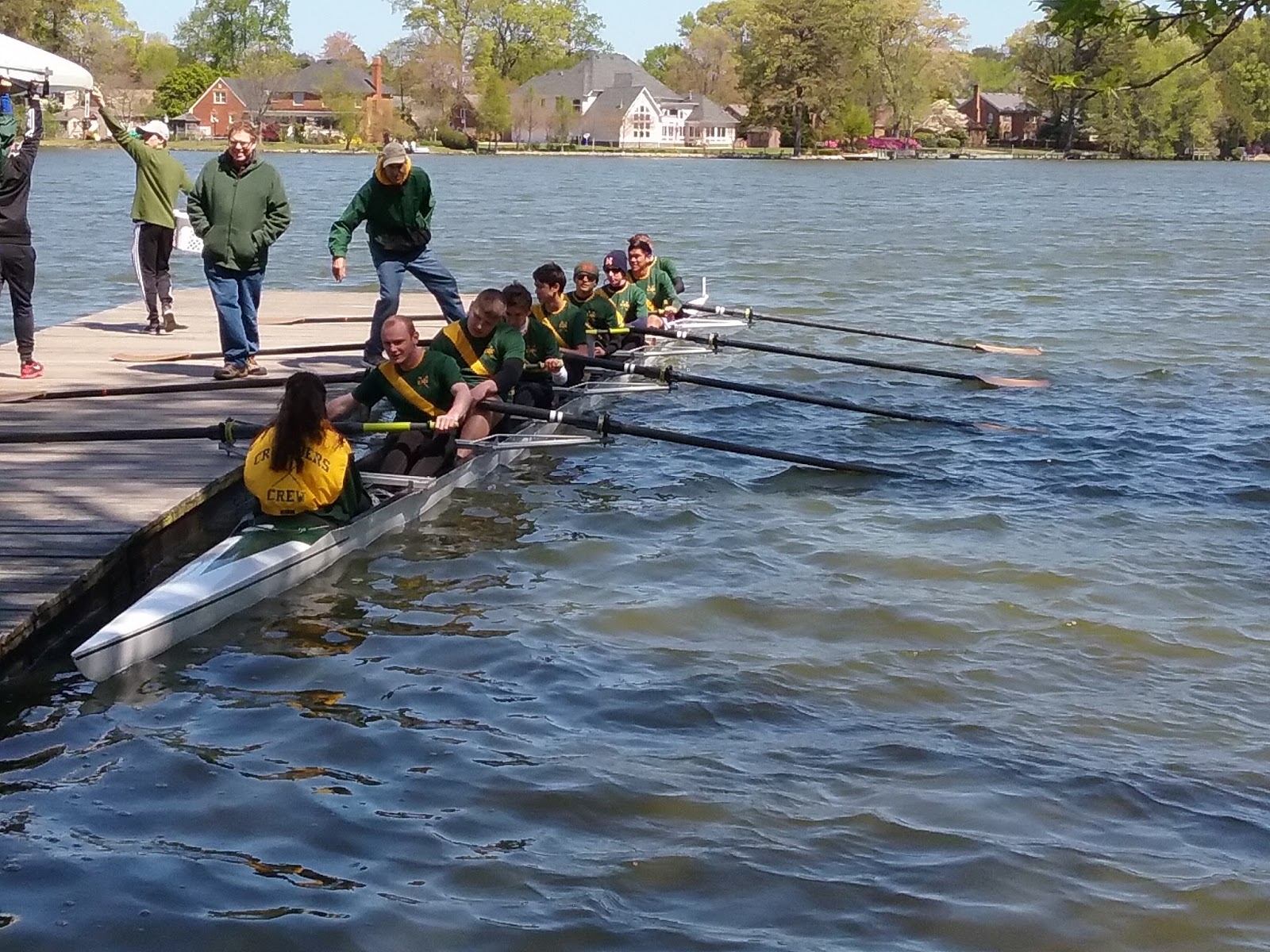 Crusader Rowing: Coxswains gear up for the first race of the season in two weeks
