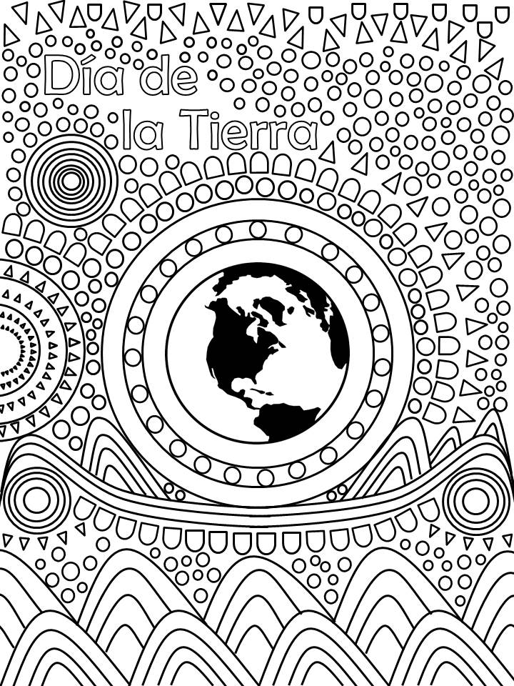 concienciaME: Día de La Tierra + Descargable lámina para colorear
