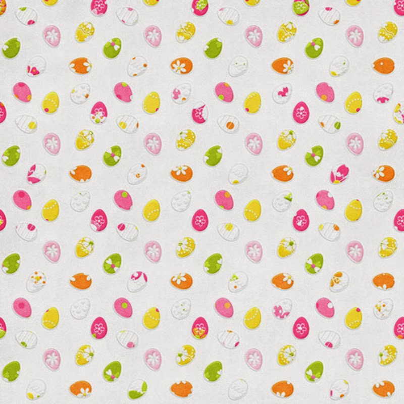 Papers with Eggs or Flowers of the Spring Easter Clip Art. - Oh My ...