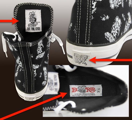 Working.Class.Kustoms: Rat Fink Shoes / Mooneyes