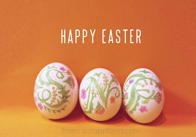 Fontaholic: FREEBIE FRIDAY: Happy Easter