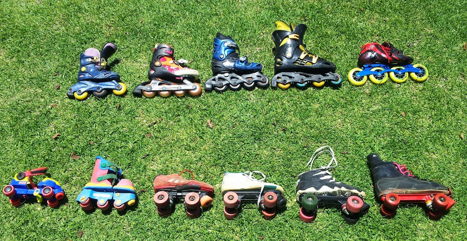 L'évolution des roues de roller : 100 ans d'histoire en 15 minutes.