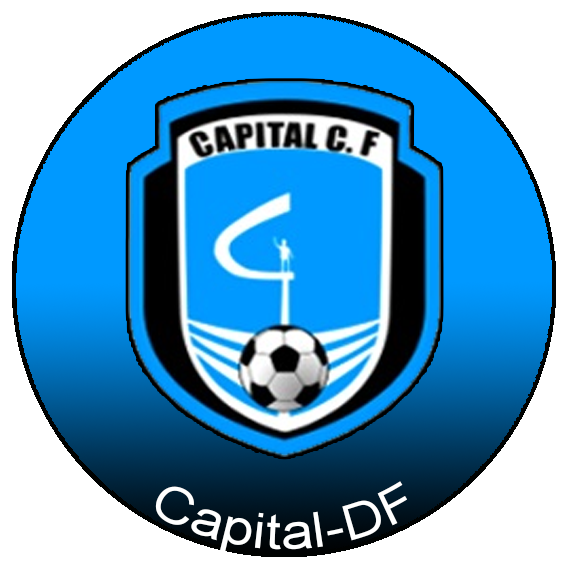 Escudos de Futebol de Botão LH: Capital CF / DF