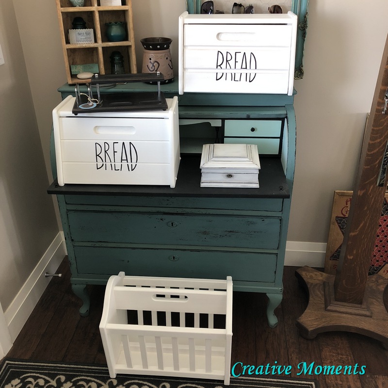 Another White Bread Box, this one Farmhouse Style