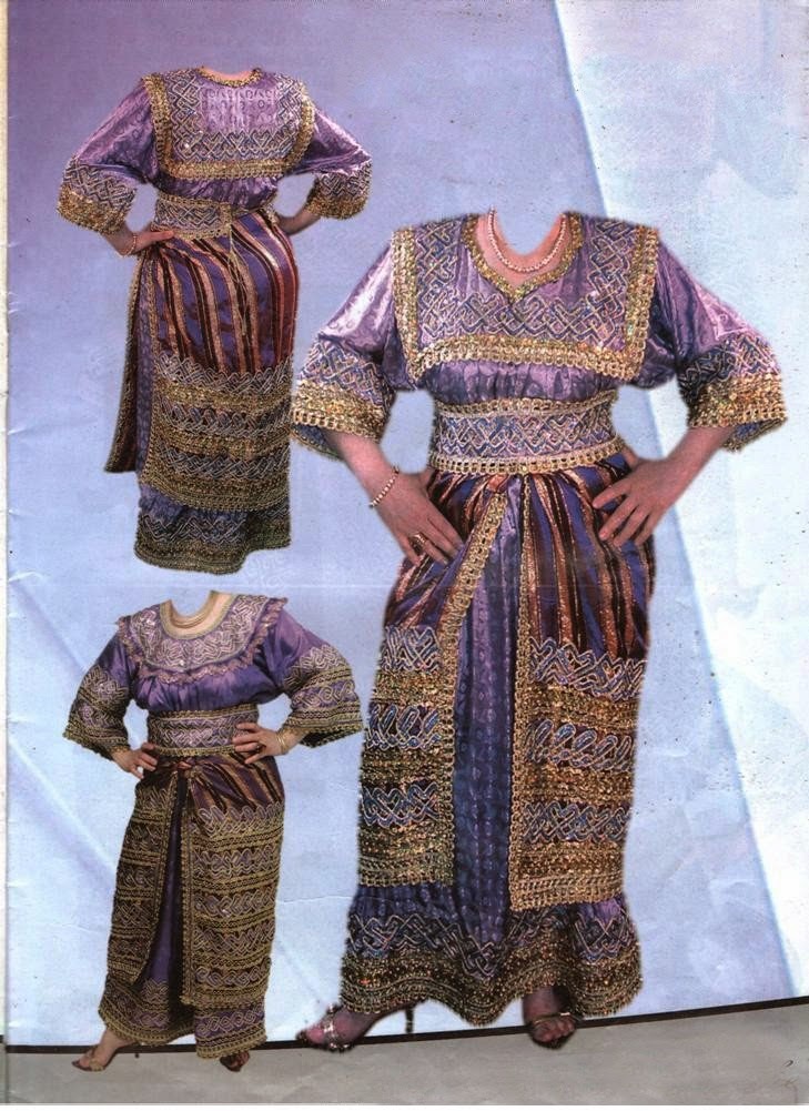 walking distance & et cetera -: Algeria Traditional Clothing