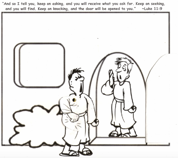 Cut and Paste: Parable of the Insistent Friend