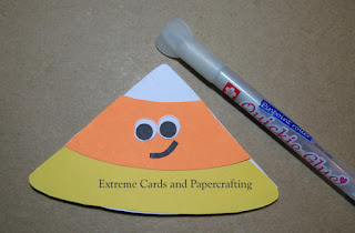 Candy Corn Corner Bookmark