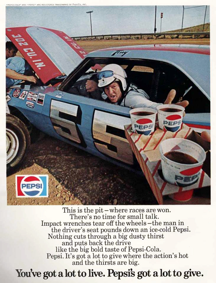 Just A Car Guy: terrific ad for Pepsi, why don't Coke and Pepsi ...
