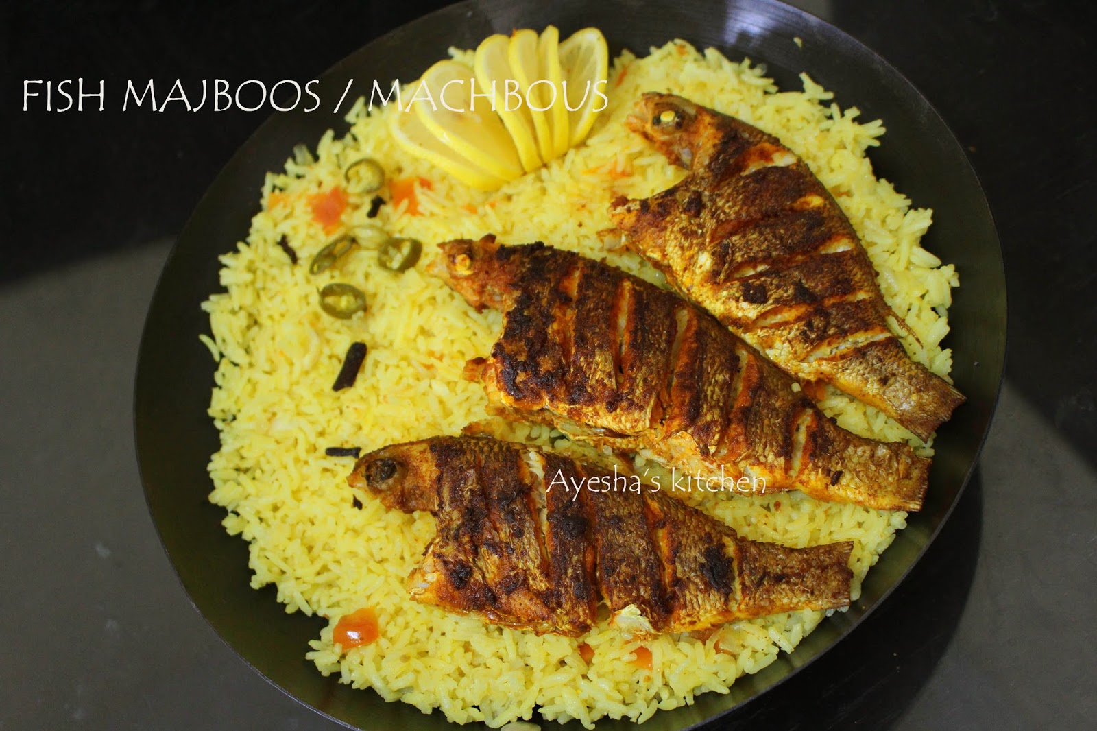 FISH MACHBOOS / MACHBOUS - TRADITIONAL BAHRAINI DISH | Chicken Recipes