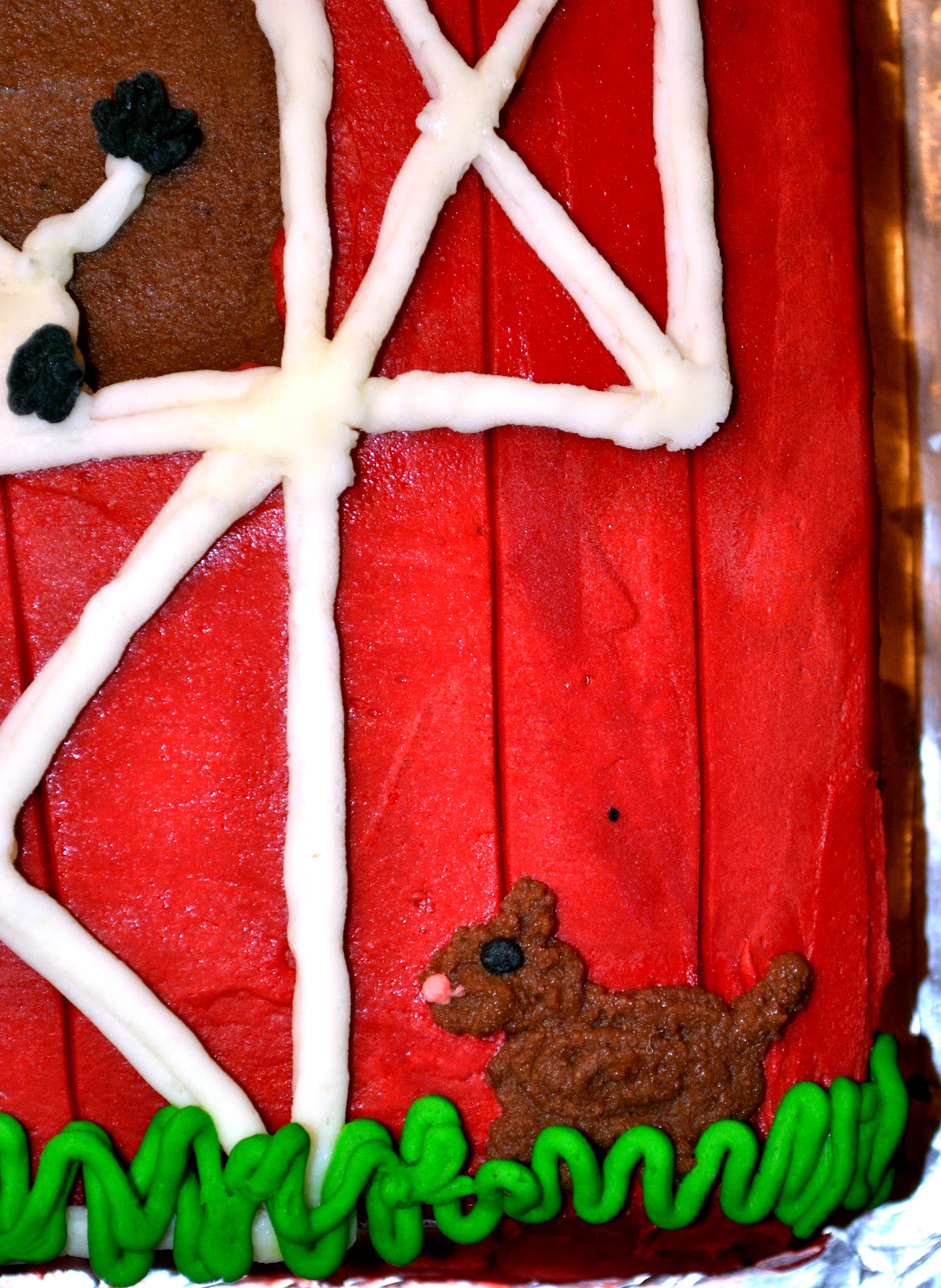 Affordable Cakes by Tiffany: Big Red Barn Cake