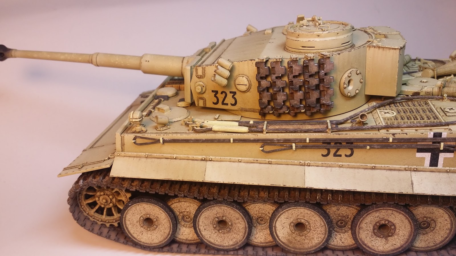 Nicholas Bruccoleri (BruccaNYC): 1/35 Early Tiger I from sPzAbt 502 ...