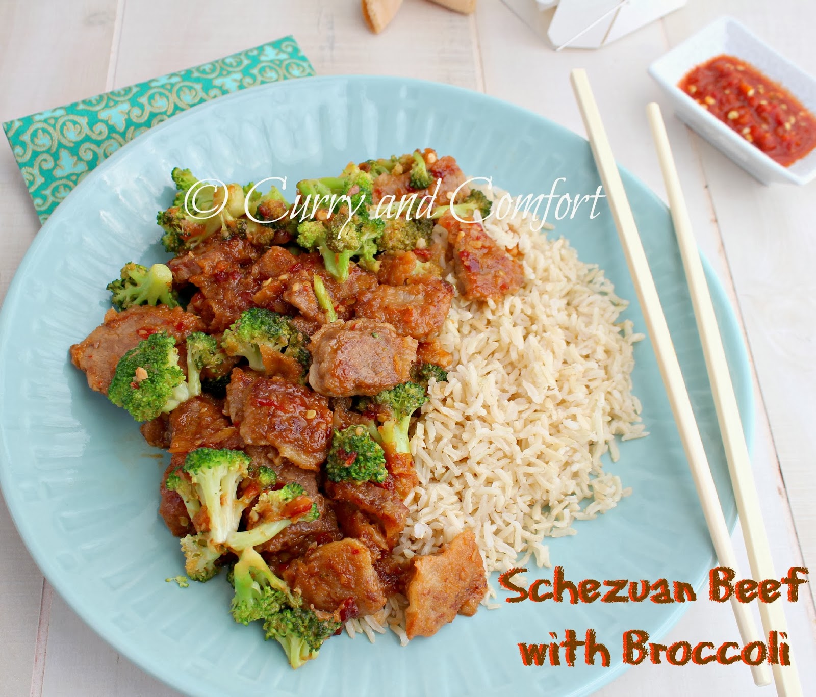 Kitchen Simmer: Schezuan Beef with Broccoli