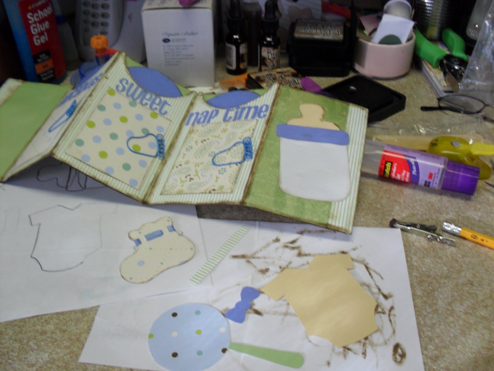 CELEBRATING ORDINARY MOMENTS: Heaven Sent Mini File Folder Album Tutorial