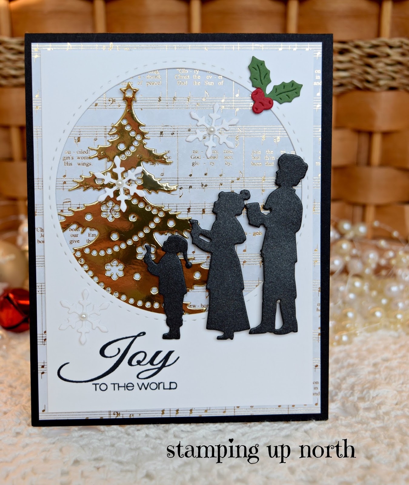 stamping up north with laurie: Impression Obsession Christmas Carolers