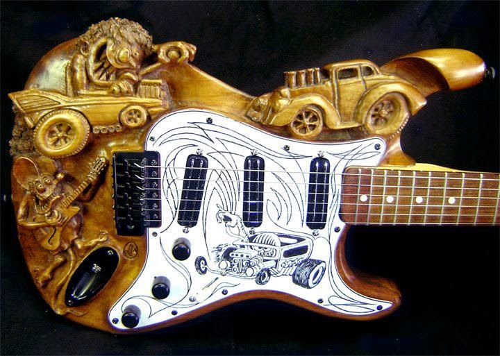Wild Hog Radio : Rat Fink Guitar