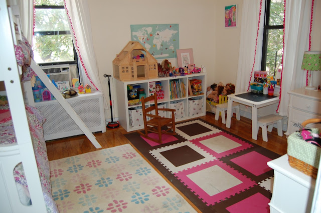 baby meets city: A Kids' Room Update with FLOR Carpet Tiles