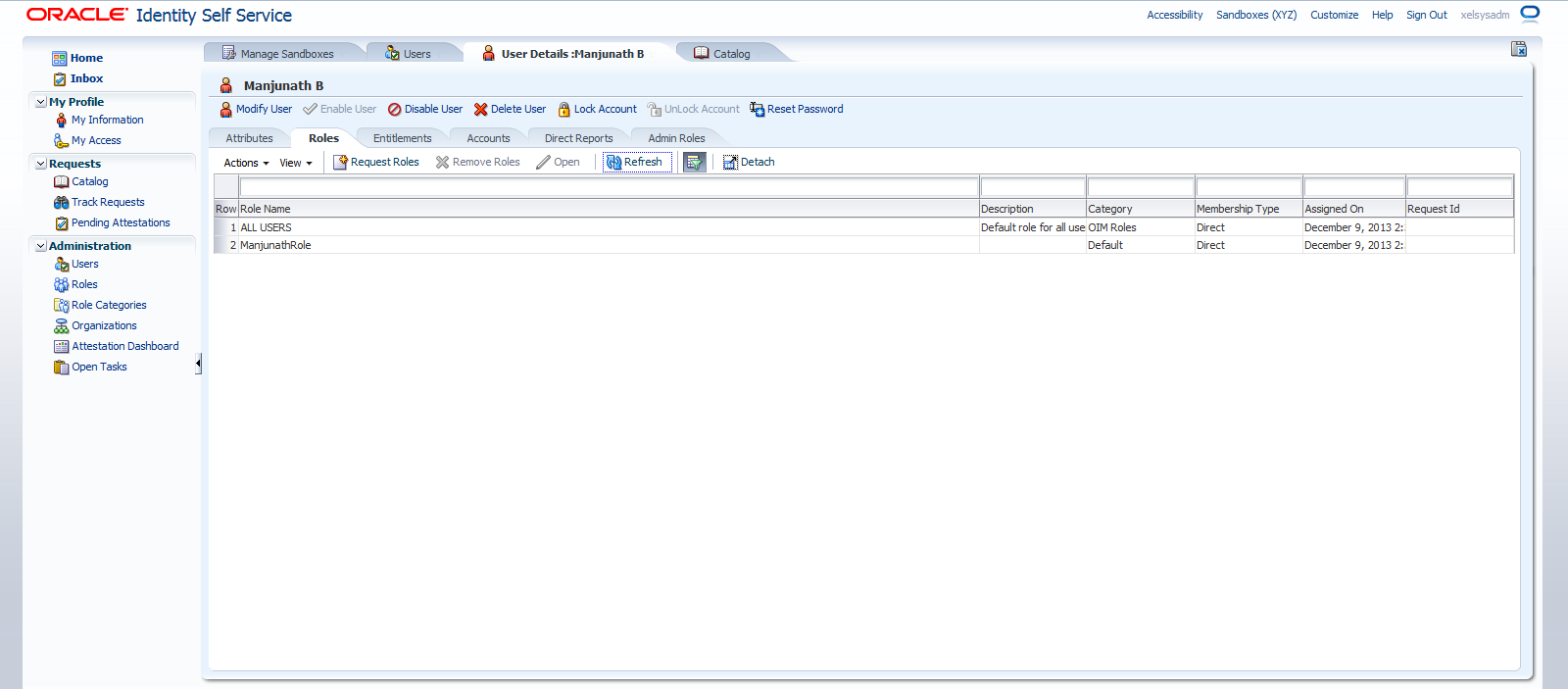 Oracle Identity Manager (OIM) 11G R2 PS2/PS3/12C: Create User and Customize Fields, Create Role ...