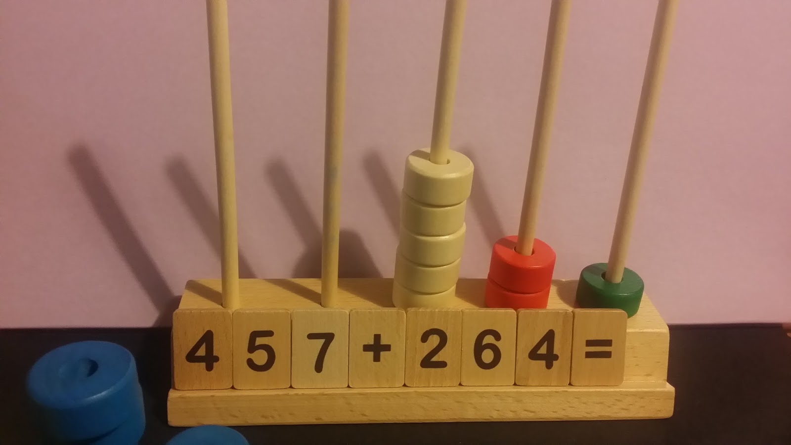 Las mates de mamá: Suma y resta con el ábaco abierto