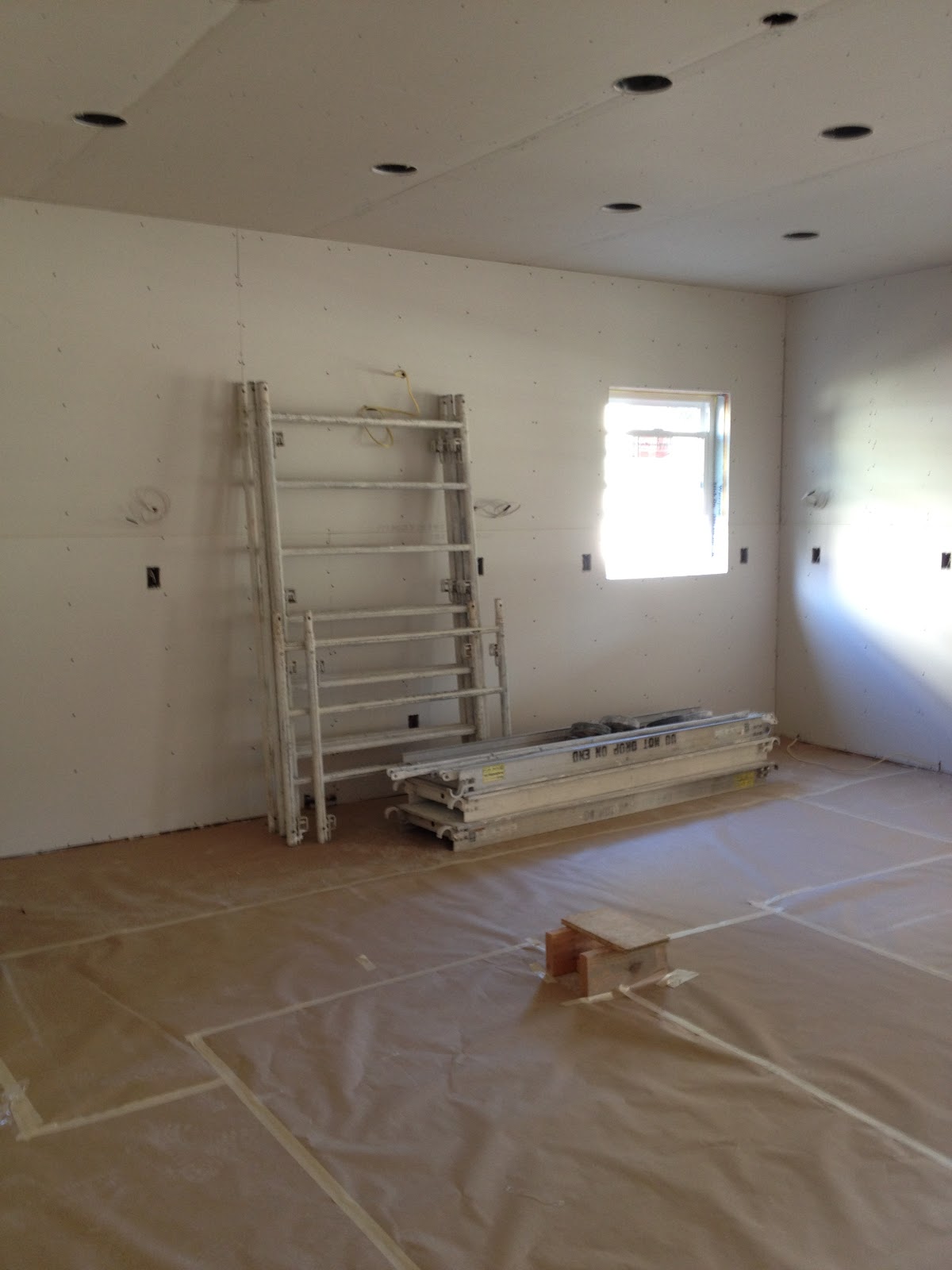 Building our dream home, from the ground up: Progress photos - sheetrock