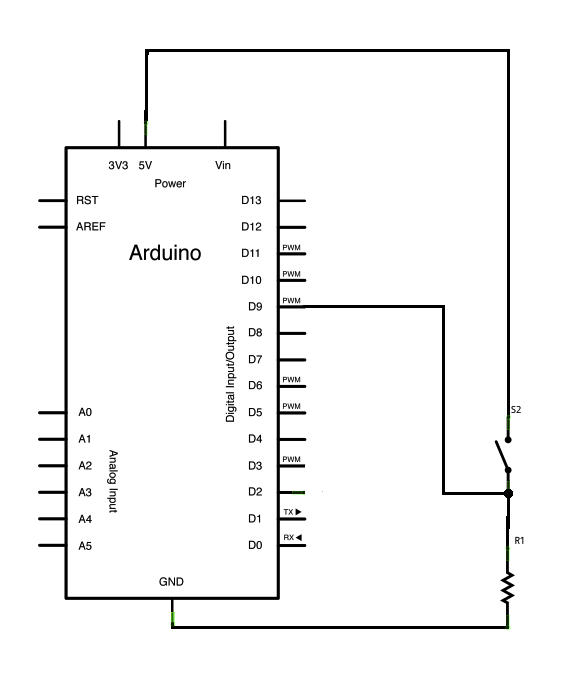 INPUT OUTPUT DIGITAL ARDUINO ~ Mekatronika