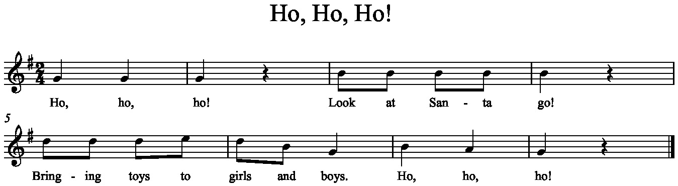 Ho, Ho, Ho! - Music a la Abbott - Amy Abbott - Kodály Inspired Blog and ...