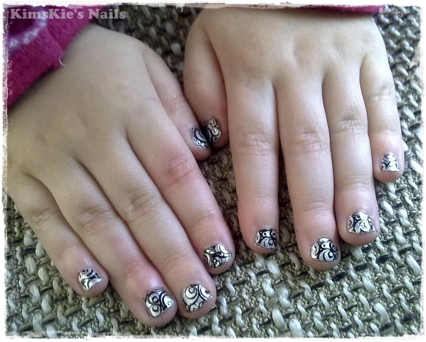KimsKie's Nails: My little princess' manicure...