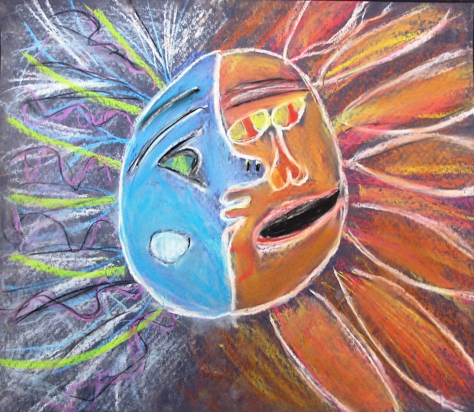North Art Alert: Why the Sun and the Moon are in the Sky?