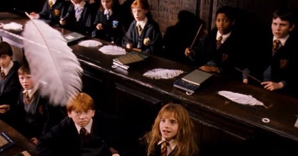 Hogwarts en el aula de primaria: Charms 103.. The Levitation Charm ...