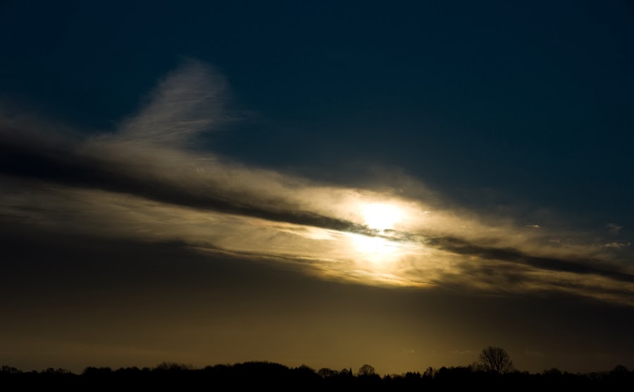Natuurfoto Westerwolde: Mooie lucht.