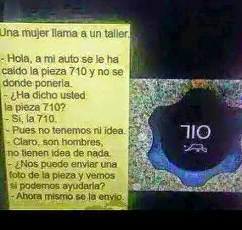 El Cosmos de Yoma: Chiste: la pieza 710