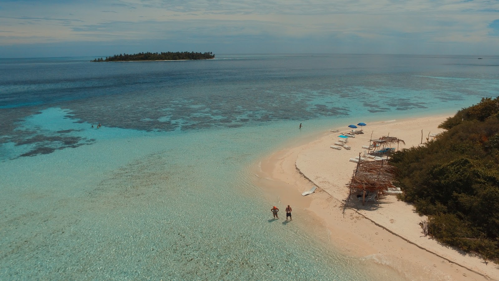 Na Malediwach : Wyspa Thinadhoo