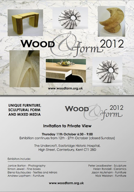 Jason Muteham - Furniture Designer & Maker: 2012