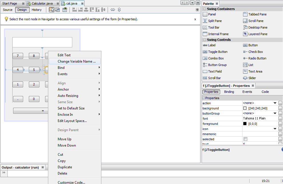 Kalkulator Sederhana Bahasa ( Pemrograman Java )