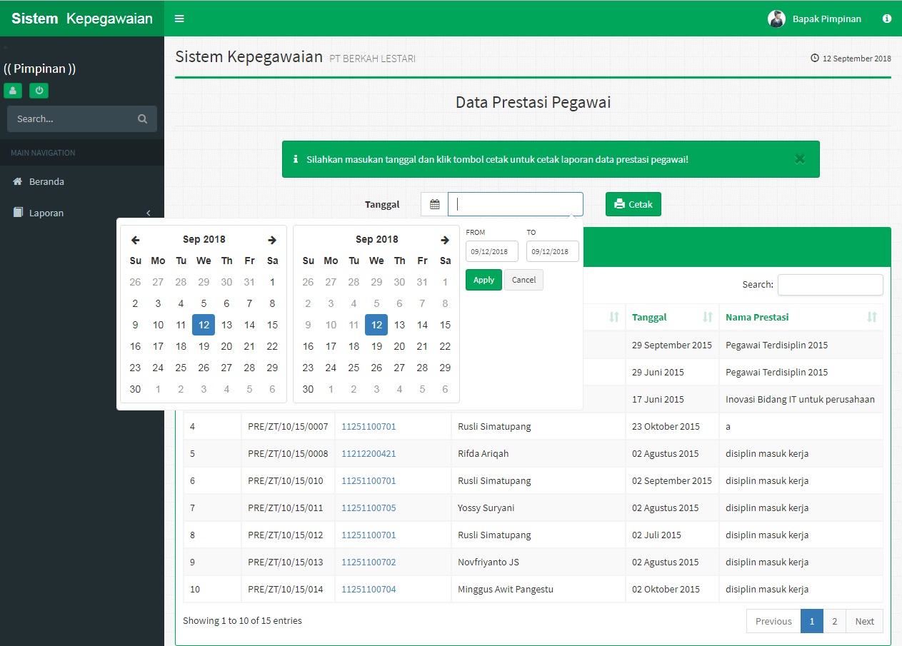 Source Code Pengolahan Data Pegawai Berbasis WEB - Source Code