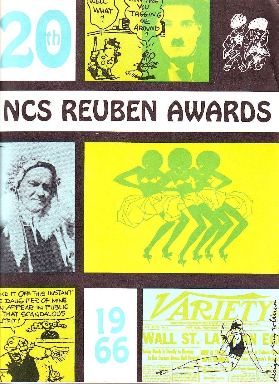 Mike Lynch Cartoons: 1966 Reuben Awards Journal Advertisements