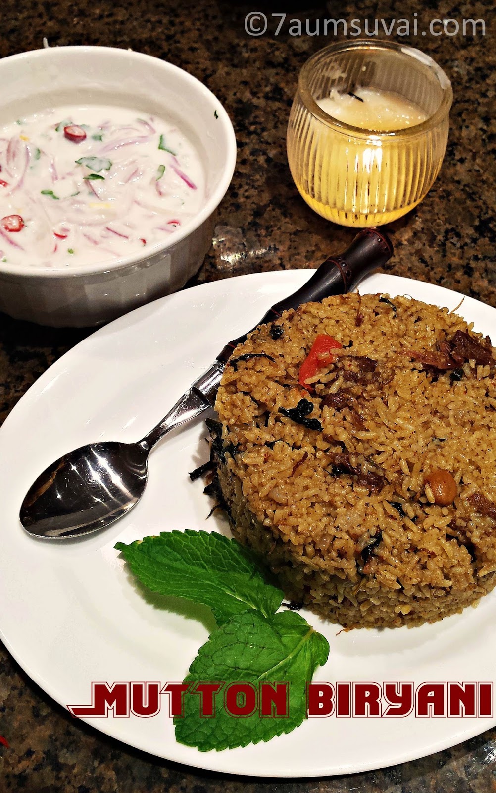 Mutton biryani / Restaurant style mutton biryani / Mutton dum biryani ...