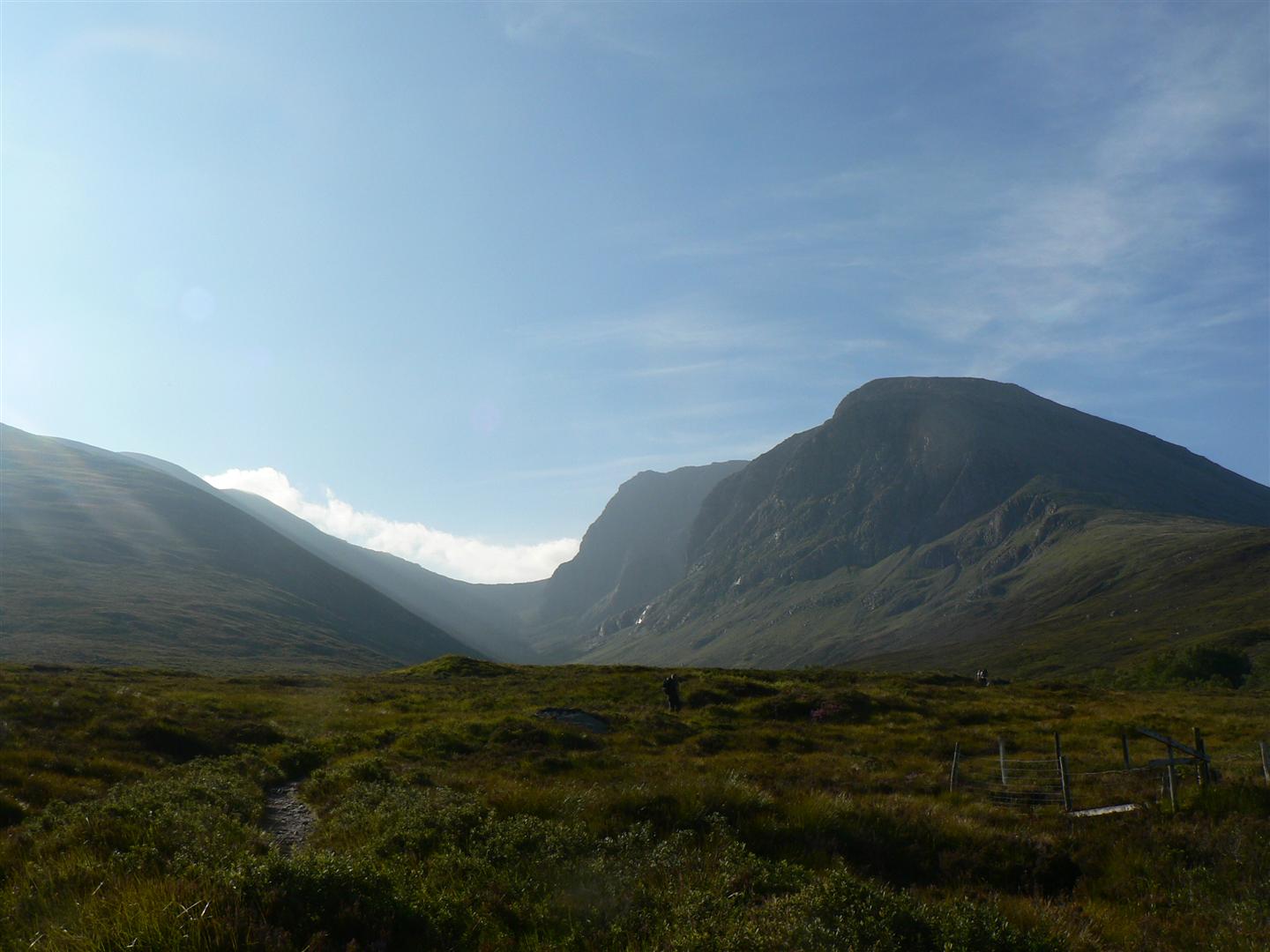 At The Bealach: Observatory Ridge, Ben Nevis